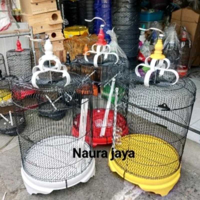 Promo ! KANDANG SANGKAR BESI BULAT BEST SUPER JUMBO DM 46 - Diskon 23% ...