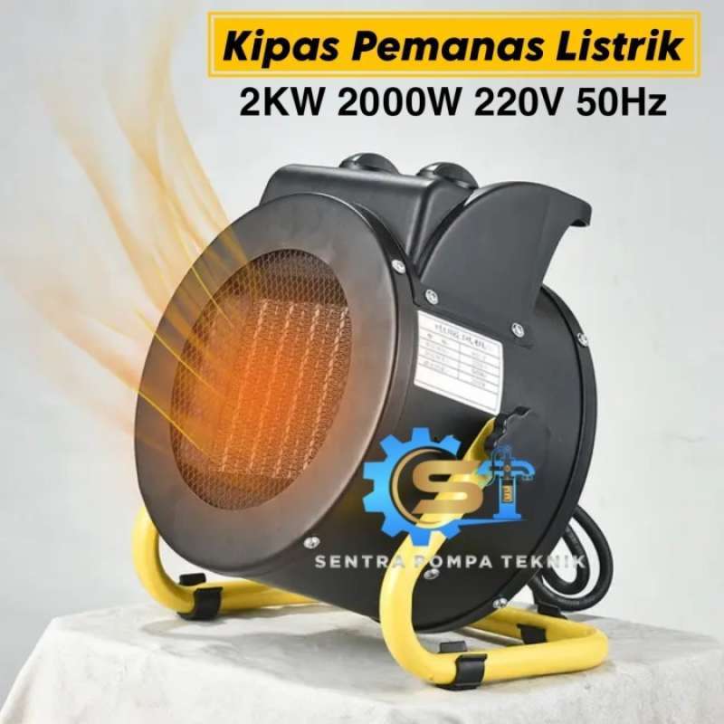 Promo Electric Fan Heater Kipas Pemanas Ruangan Blower Pemanas Kandang ...
