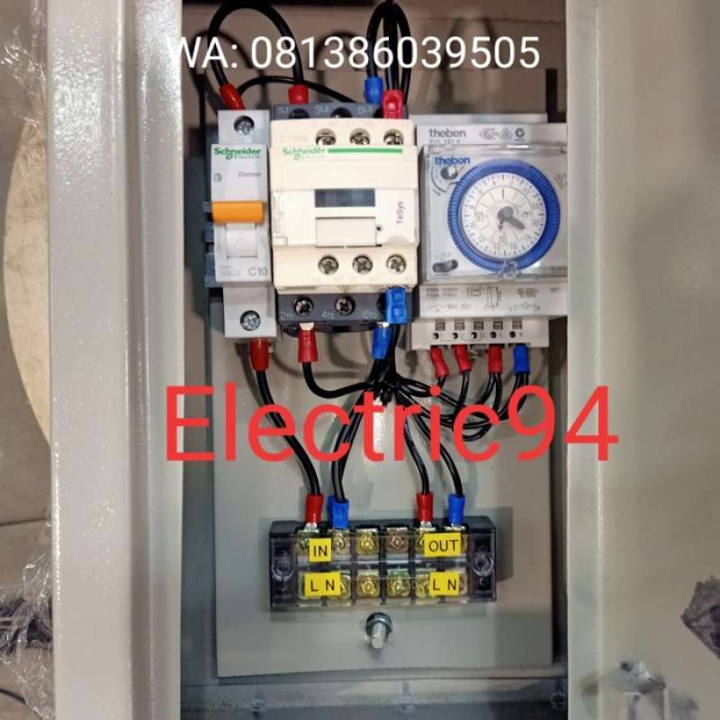 Promo Panel Otomatis Lampu Panel Timer Theben Panel Penerangan Panel