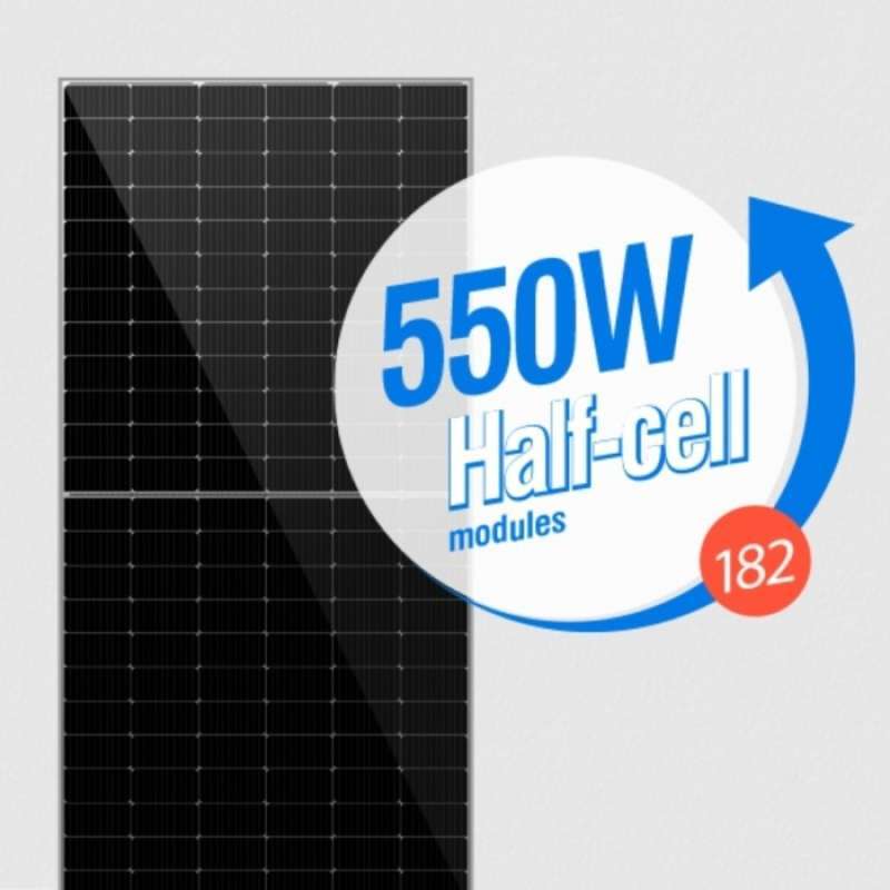 Promo Panel Surya Trina Solar 550Wp Monocrystaline Perc Half Cell MBB ...