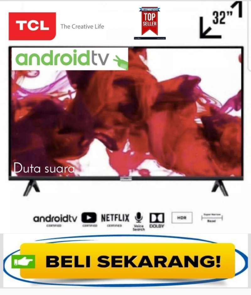 Promo Led Tv Tcl 32 Inch 32A3 Android Smart Tv + Breket Led 32 Inch ... Promo Led Tv Tcl 32 Inch 32A3 Android Smart Tv + Breket Led 32 Inch ...