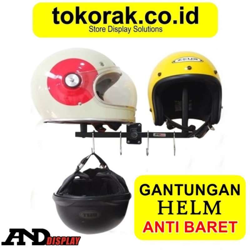 Promo Promo - Gantungan Helm Motor Rak Tempat Helm Display Serbaguna Murah Diskon 50% Di Seller ...