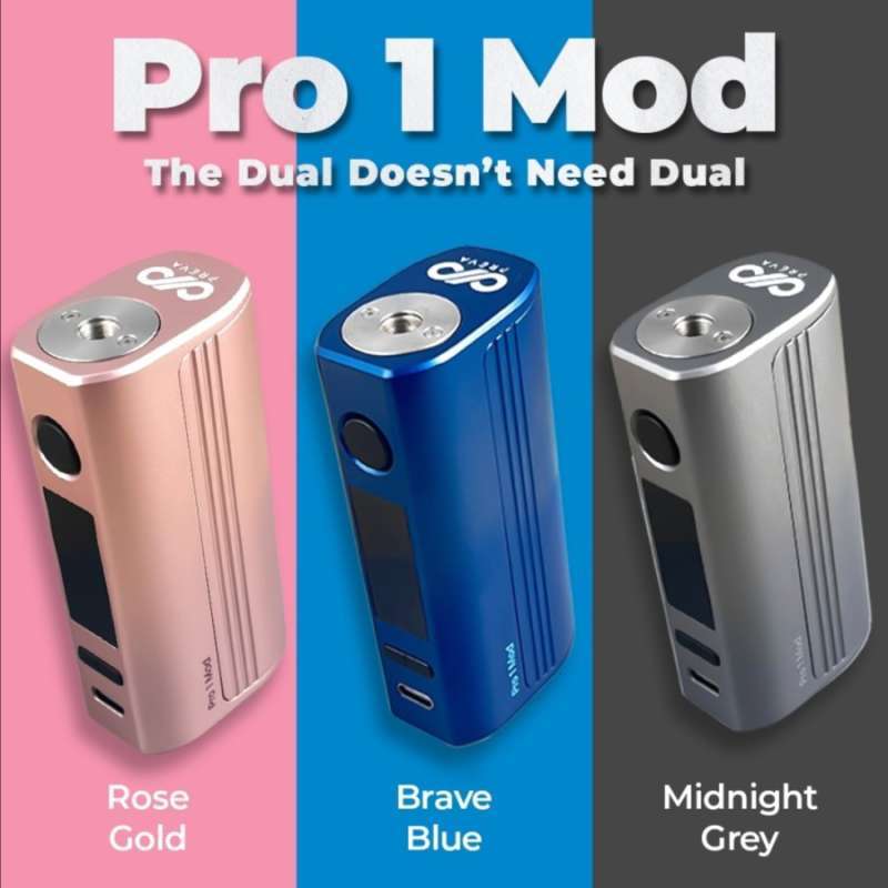 Jual Preva Pro 1 Box Mod 100W Single Battery Authentic by Preva - Pro 1 ...