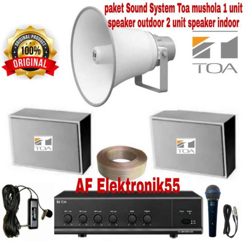 Promo Paket Sound System Toa Original Masjid Atau Musholla Diskon 23% ...