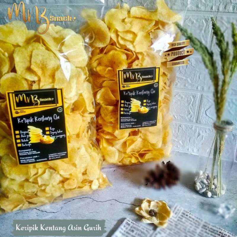 Promo Keripik Kentang Aneka rasa 500g kripik kentang kering kentang ...