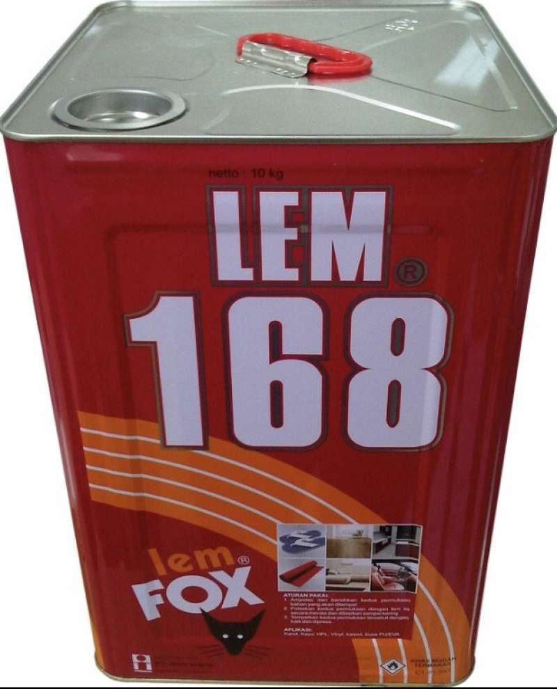 Promo Lem Kuning FOX 168 Blek 10 kg Lem HPL Lem 168 Lem Triplek Diskon ...