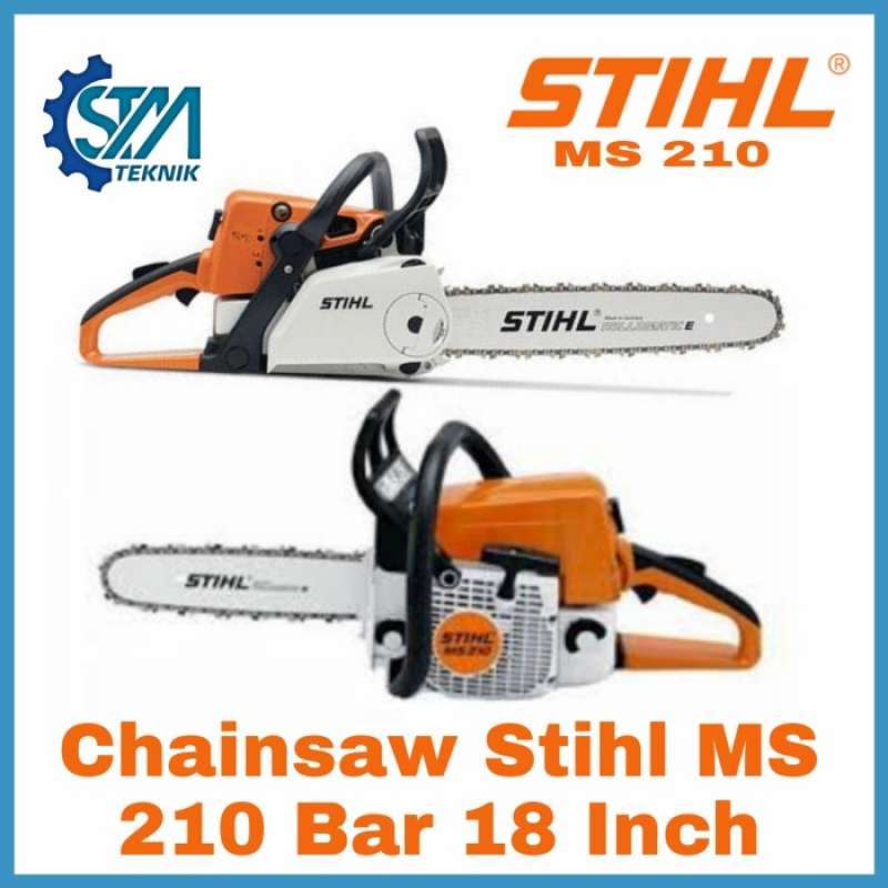 Promo senso Chainsaw Stihl MS 210 Bar 18 mesin potong kayu original STIHL Diskon 23% di Seller ...