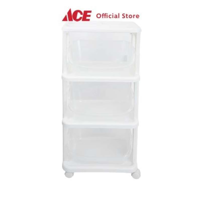 Promo Termurah Ace - Stora Rak Troli 3 Tingkat Dengan Plastik Bowl ...