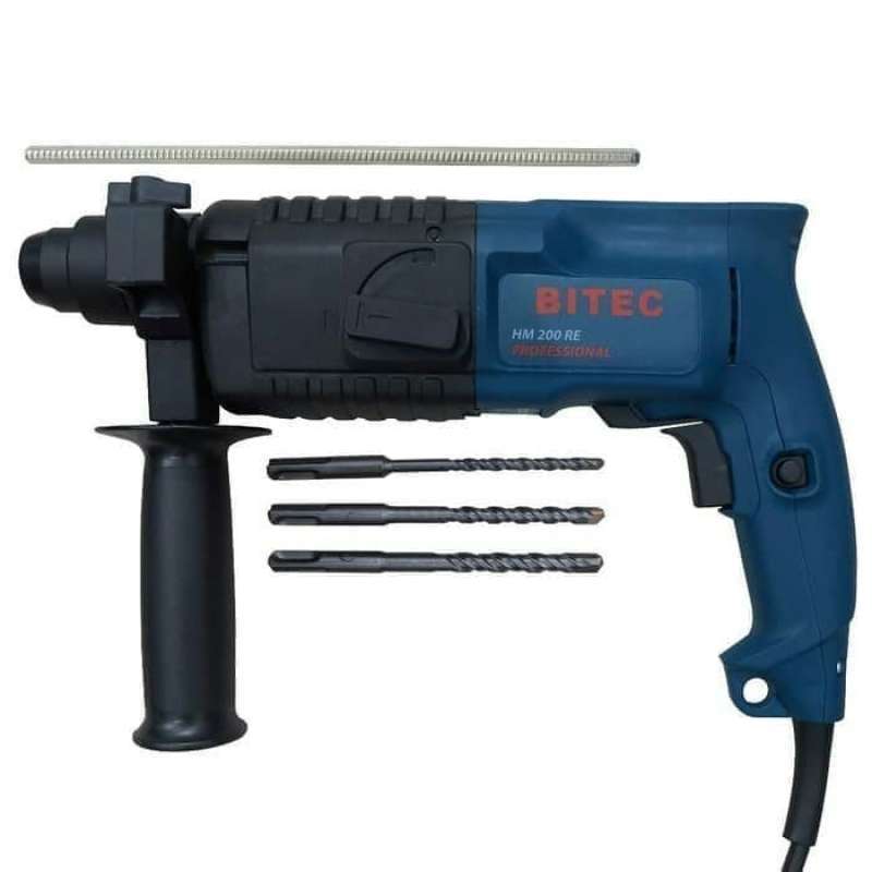 Promo Mesin Bor Beton Rotary Hammer HM200RE BITEC HM 200 RE TEMBOK ...