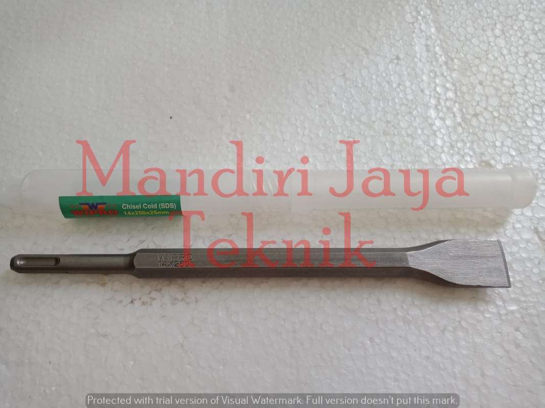 Jual Mata Bor Bobok Beton Chisel Cold SDS Model Pipih Papak 14mm x ...