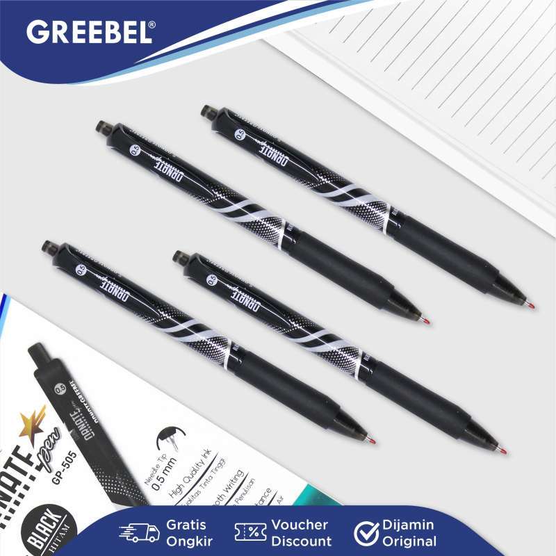 Jual GREEBEL GEL PEN GP-505 ORNATE 0.5 /Pen/Pulpen/gel pen utk atk ...