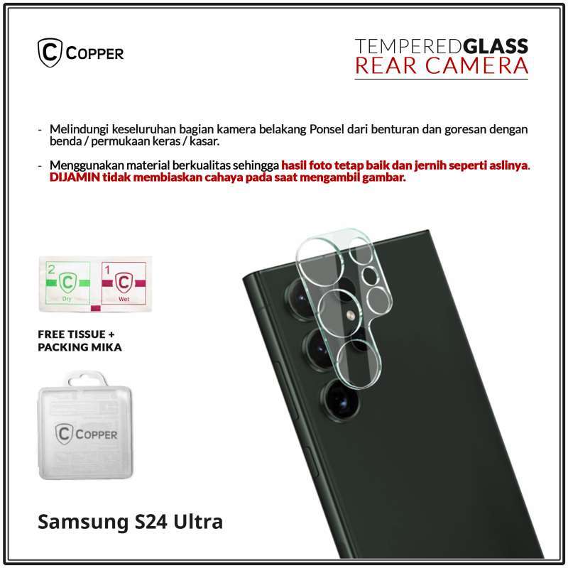 Jual Samsung S24 - Copper Tempered Glass Kamera 3D di Seller Copper ...
