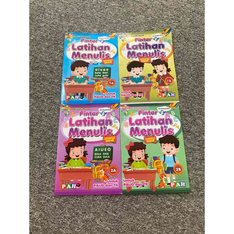 Promo Buku TK PAUD Pandai Latihan Menulis ABC Huruf Besar dan Kecil Tim ...