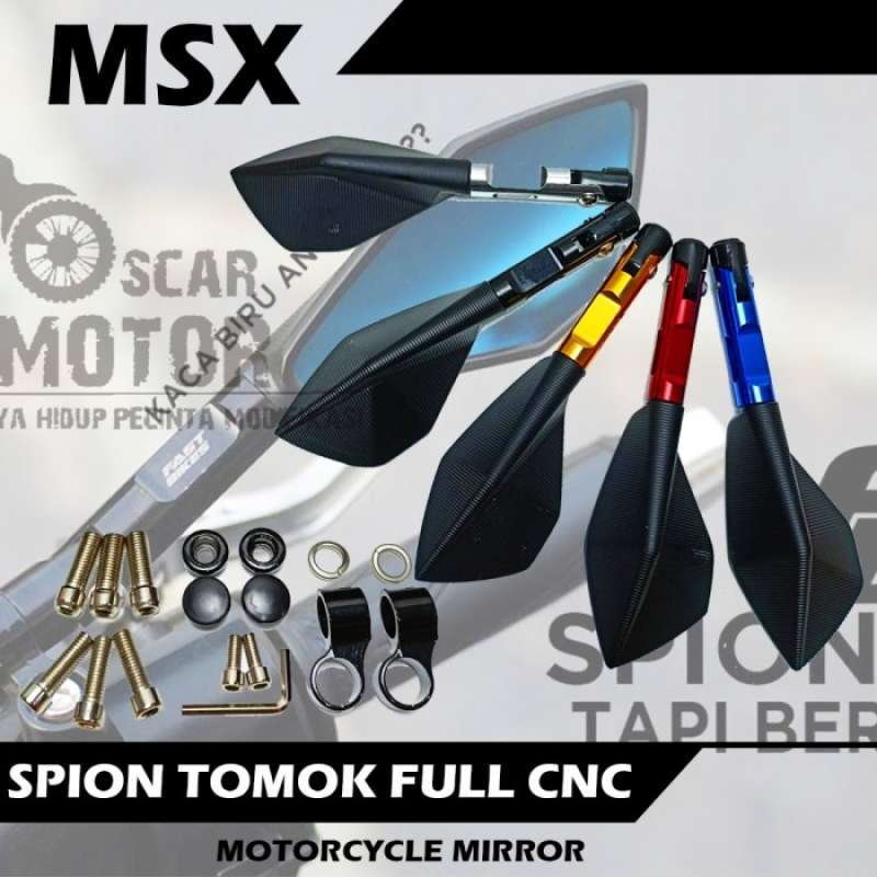 Promo SPION TOMOK V2 V5 FULL CNC NEW OLD STANDARD UNIVERSAL MSX MIRROR ...