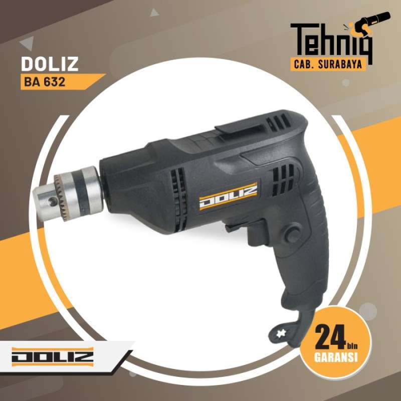 Promo Mesin Bor Listrik / Bor Tangan DOLIZ BA632 10 mm Electric Drill ...