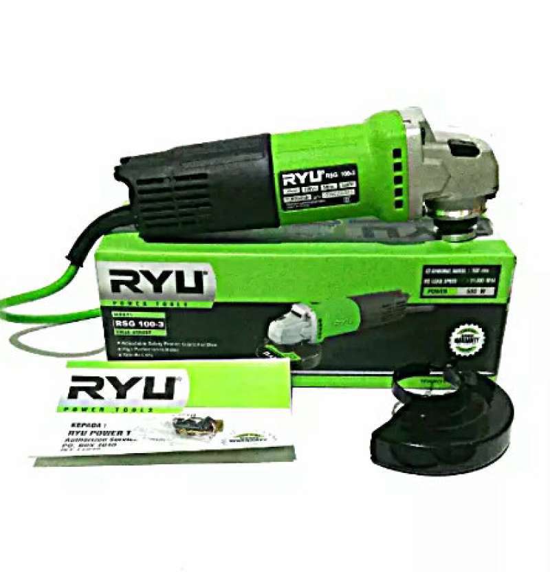 Promo MESIN DISC GRINDER RYU . Mesin Gerinda Gurinda Tangan RYU . Mesin ...