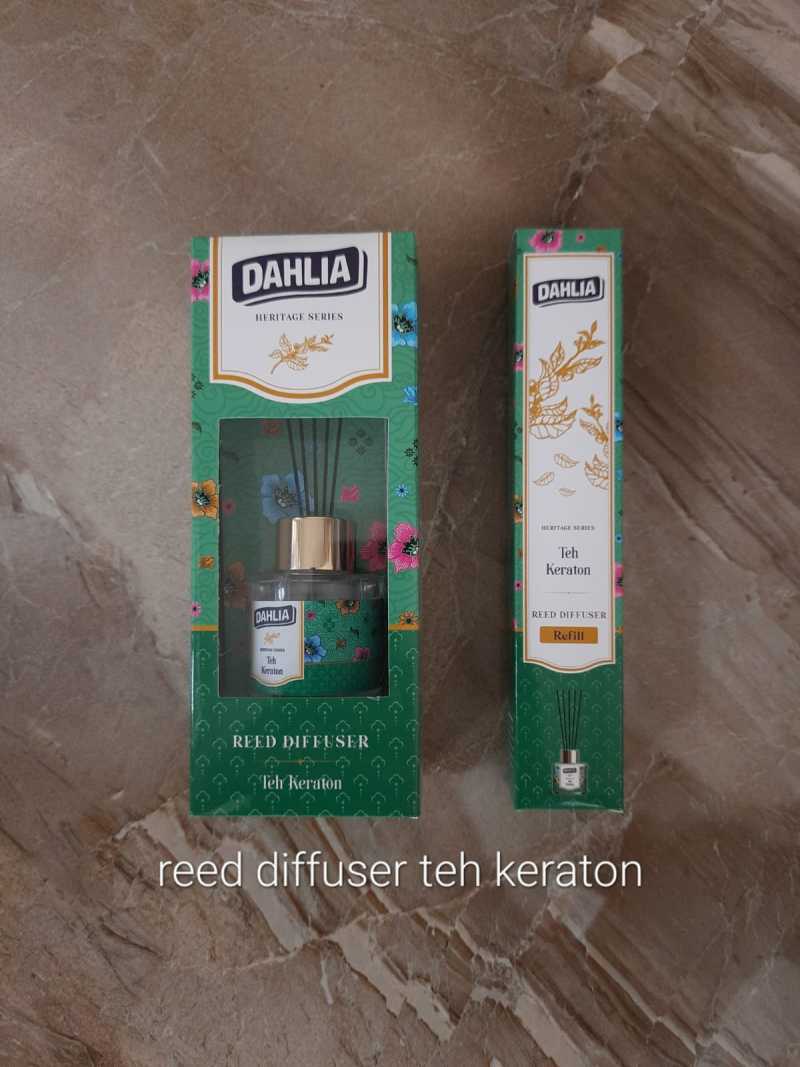 Jual Dahlia reed diffuser teh keraton alat dan refill aroma therapy ...