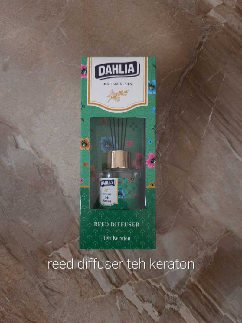 Jual Dahlia reed diffuser teh keraton alat dan refill aroma therapy ...