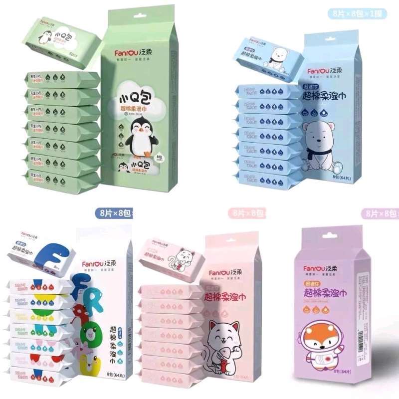 Promo LS Tissue Basah Mini sanrio / tisu basah travel karakter mini ...