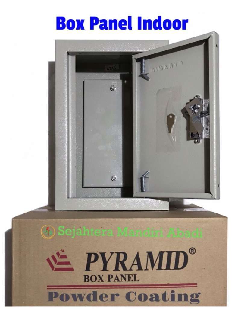 Promo Box Panel Listrik 30x40x15 Indoor Pyramid Powder Coating Diskon ...