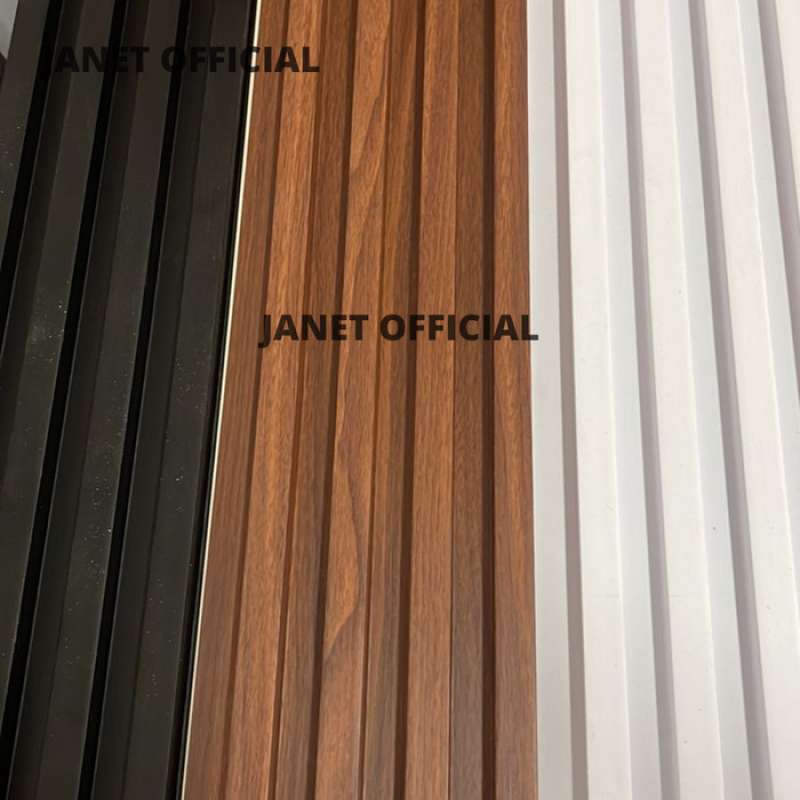 Jual New Wpc Wall Panel Hiasan Dinding Wood Panel 3 Meter 300X16 Warna ...