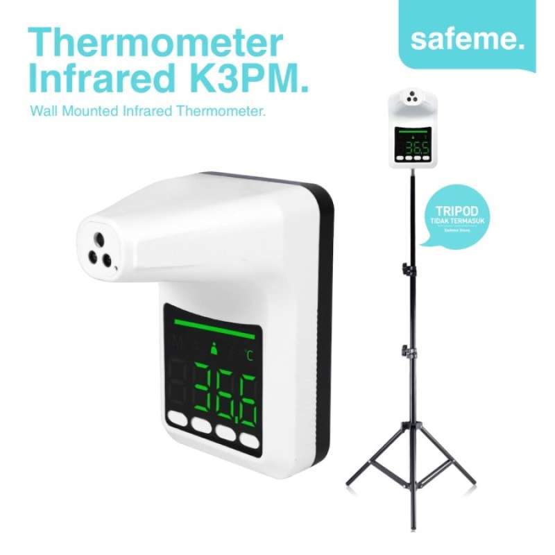 Promo TERMOMETER DIGITAL INFRARED DINDING TRIPOD STAND THERMOMETER K3 ...