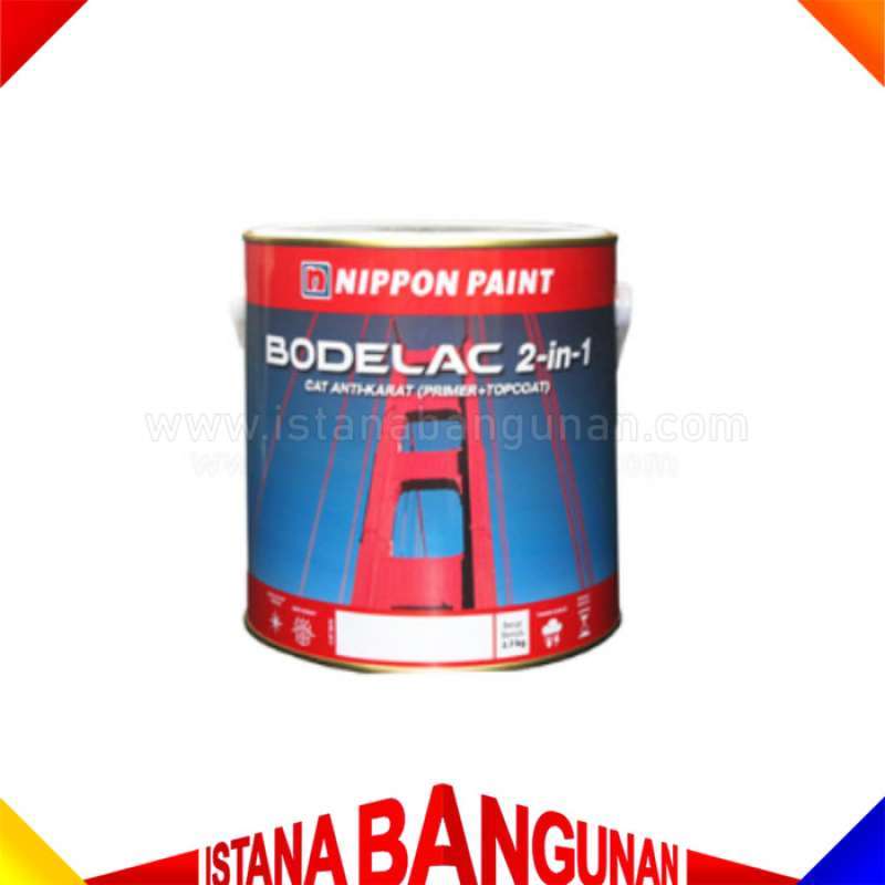 Promo Cat Minyak Nippon Paint Bodelac 2In1 / Cat Anti Karat 20Kg Cat ...