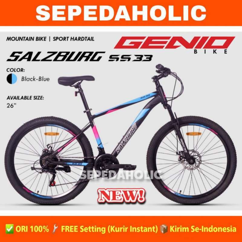 Promo Sepeda Gunung MTB GENIO SALZBURG SS33 SS 33 Ukuran 26 Inch BY ...