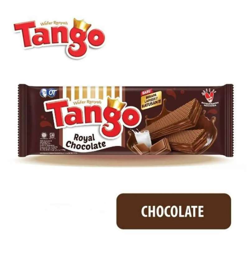 Promo Tango Wafer Renyah Royal Chocolate 110g - Pcs Diskon 8% di Seller ...