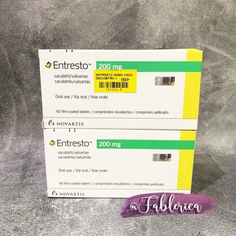 Jual Entresto 200 mg HLNPA * 100% ORI & READY * di Seller Health ...