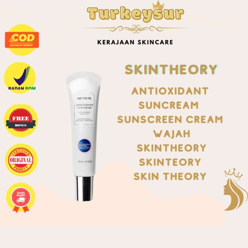 Jual Skintheory Antioxidant Suncream Sunscreen Cream Wajah Skintheory ...