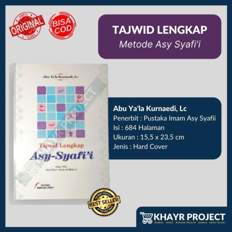 Promo Buku Panduan Tajwid Lengkap Asy Syafii - Buku Tajwid Lengkap ...