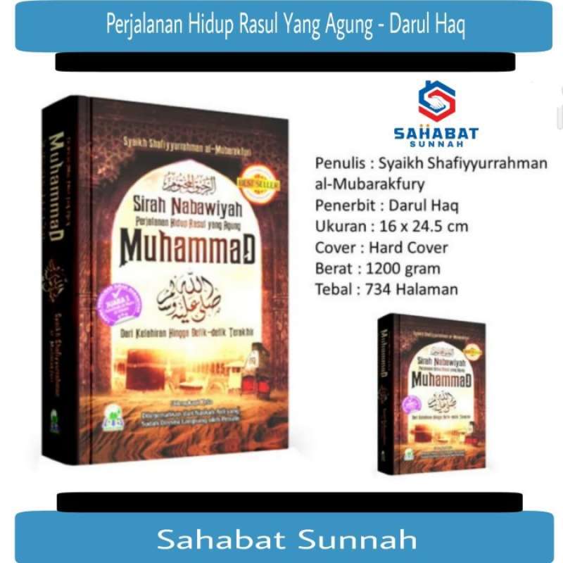 Promo Best Seller Siroh Nabawiyah Perjalanan Rasul Yang Agung - Darul ...
