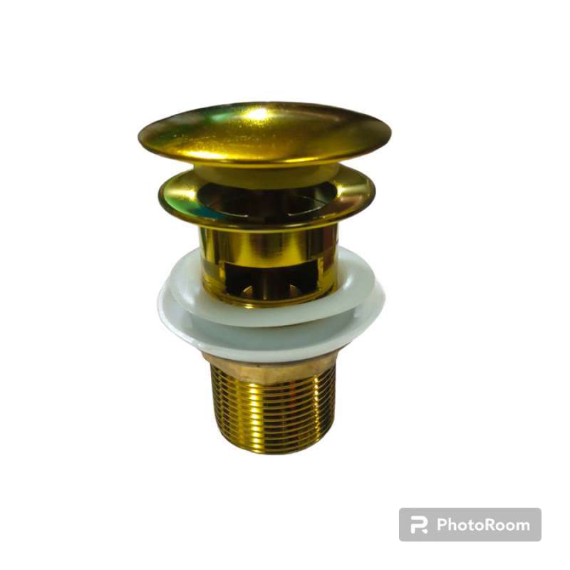 Promo New Sifon Afur Wastafel Model Angsa Pencet Kuningan Gold Diskon ...