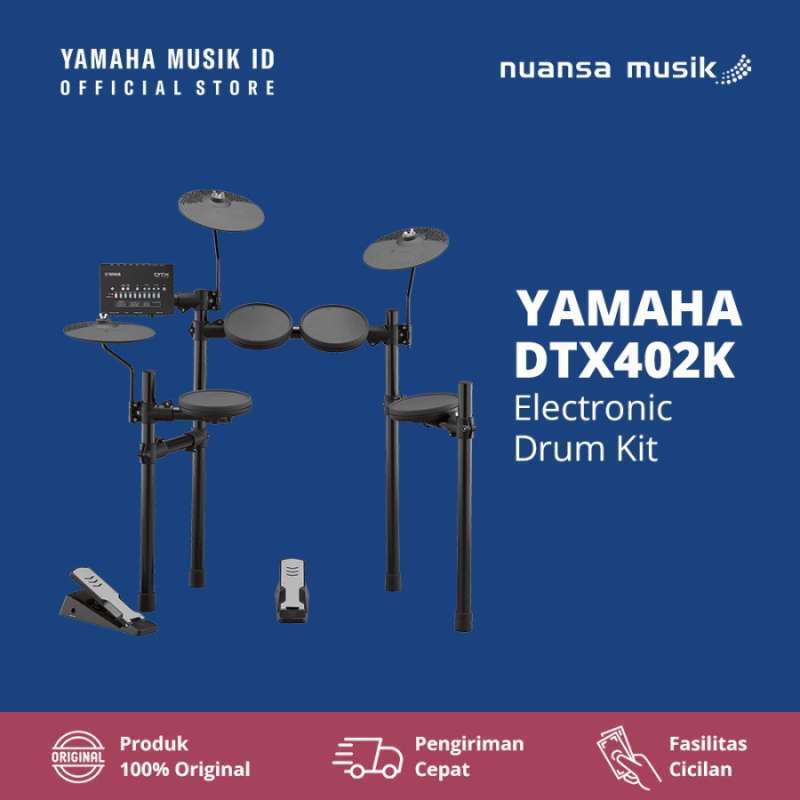 Promo Yamaha Dtx 402 Electric Drum Diskon 19% Di Seller Nuansa Musik ...