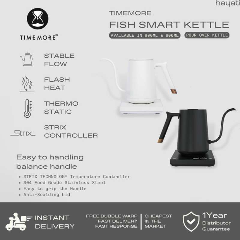 Promo TIMEMORE FISH SMART KETTLE Diskon 33% di Seller Azzana Storee ...