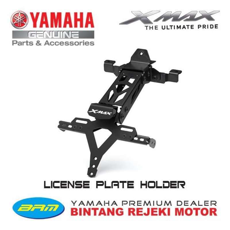 Jual License plate holder Yamaha XMAX 250 / 250 dudukan plat nomor di ...