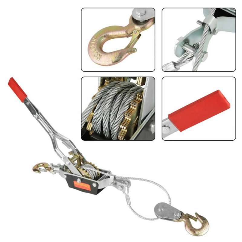 Promo Hand Puller Rachet Tracker / Hand Takel - Kapasitas 2 ton 4ton ...