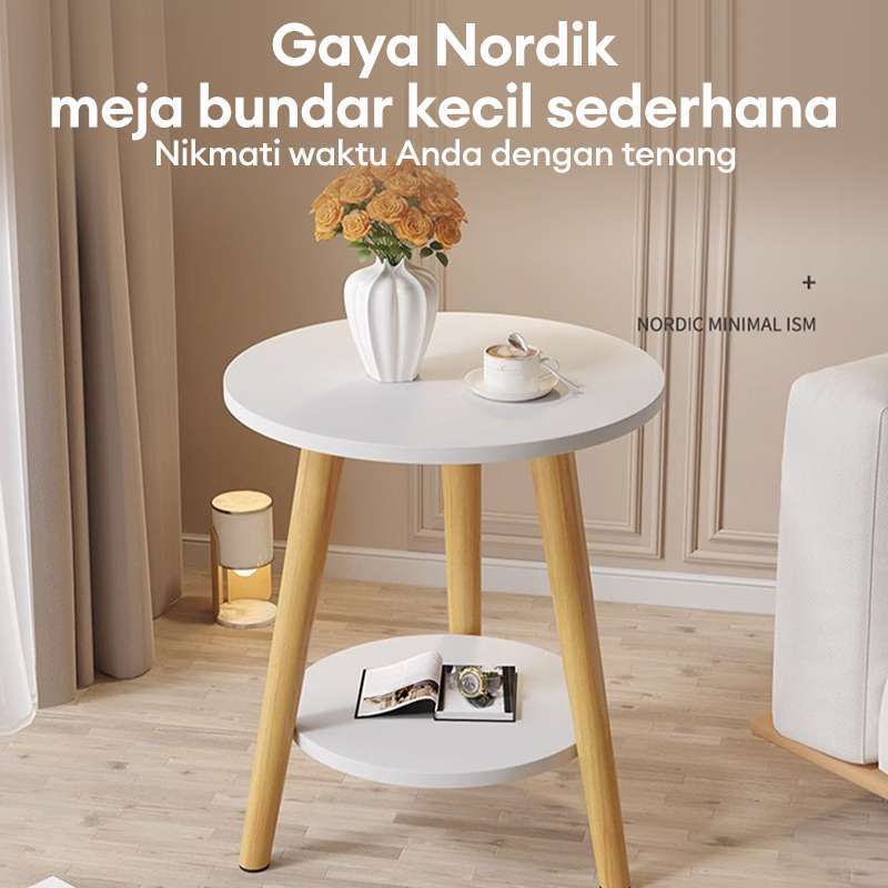 Promo Meja Bulat Meja Kecil Kamar Meja Nakas Meja Samping Meja Tamu ...