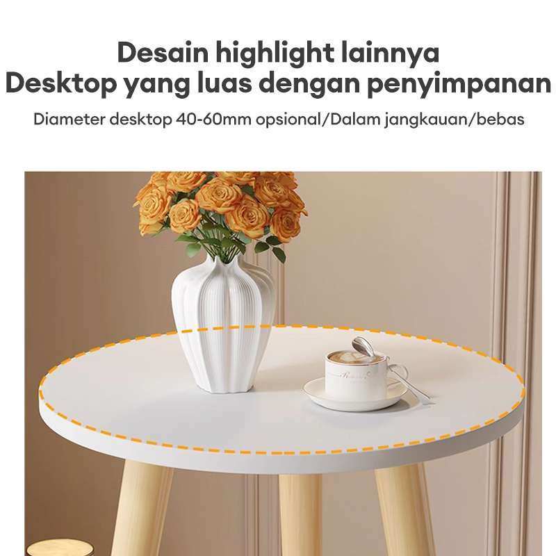 Promo Meja Bulat Meja Kecil Kamar Meja Nakas Meja Samping Meja Tamu ...