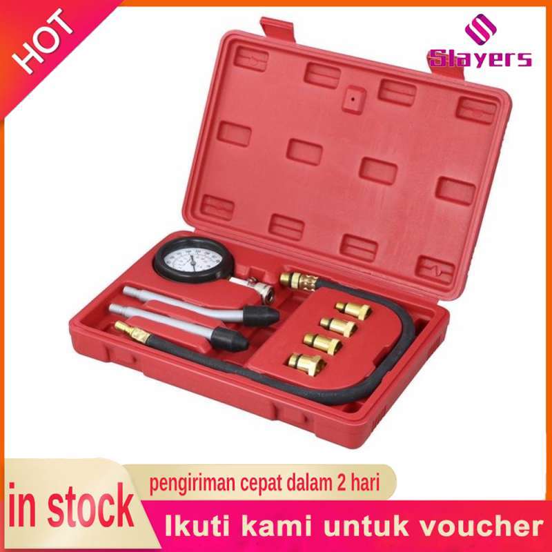 Promo Silinder Alat Pengukur Kompresi Tester Alat Pengukur Gas Mesin ...