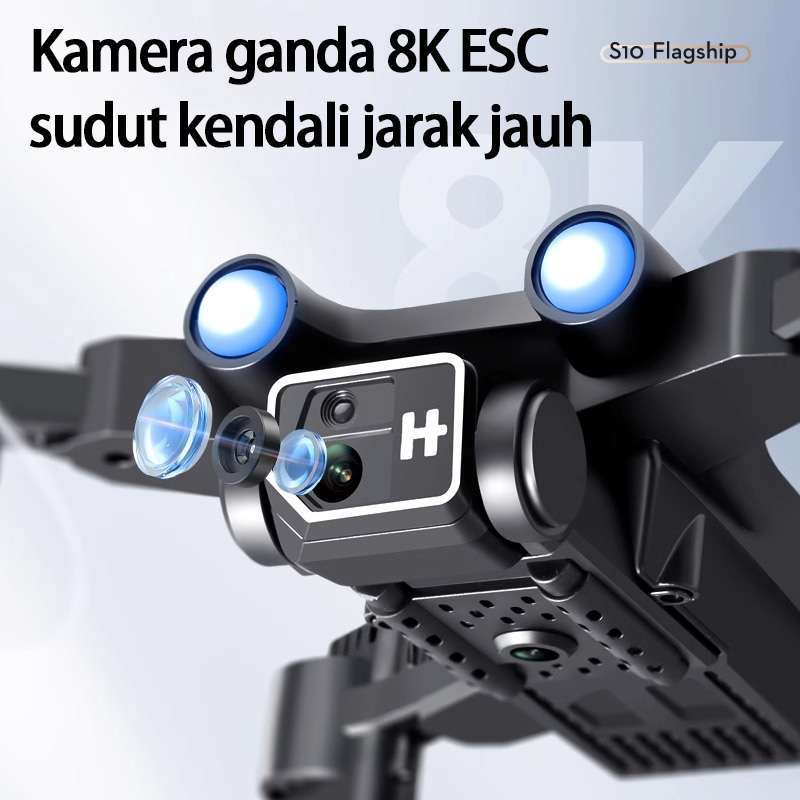 Promo 100% ed KKRC Drone Drone jarak jauh 5 km Kamera ganda 8K HD ...