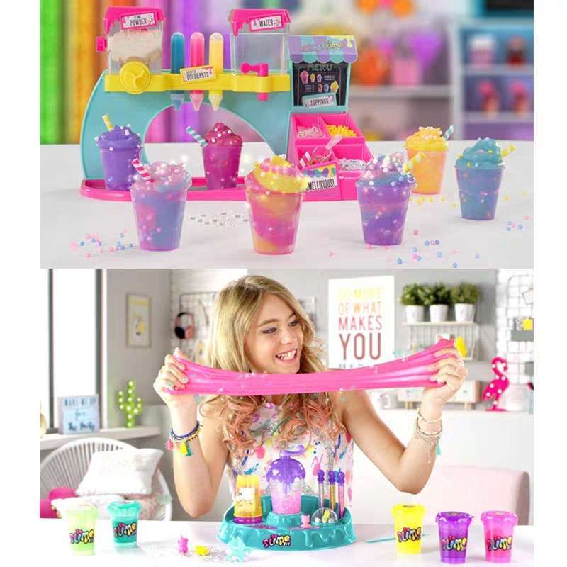 Promo Mainan Anak Slime Kit Lengkap DIY Slime palette isi slime warna ...