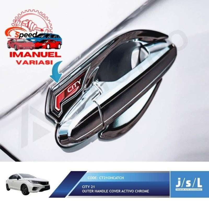 Jual new!! Outer Handle Mangkok Pintu City Hatchback JSL Activo Chrome di Seller IMANUEL VARIASI ...