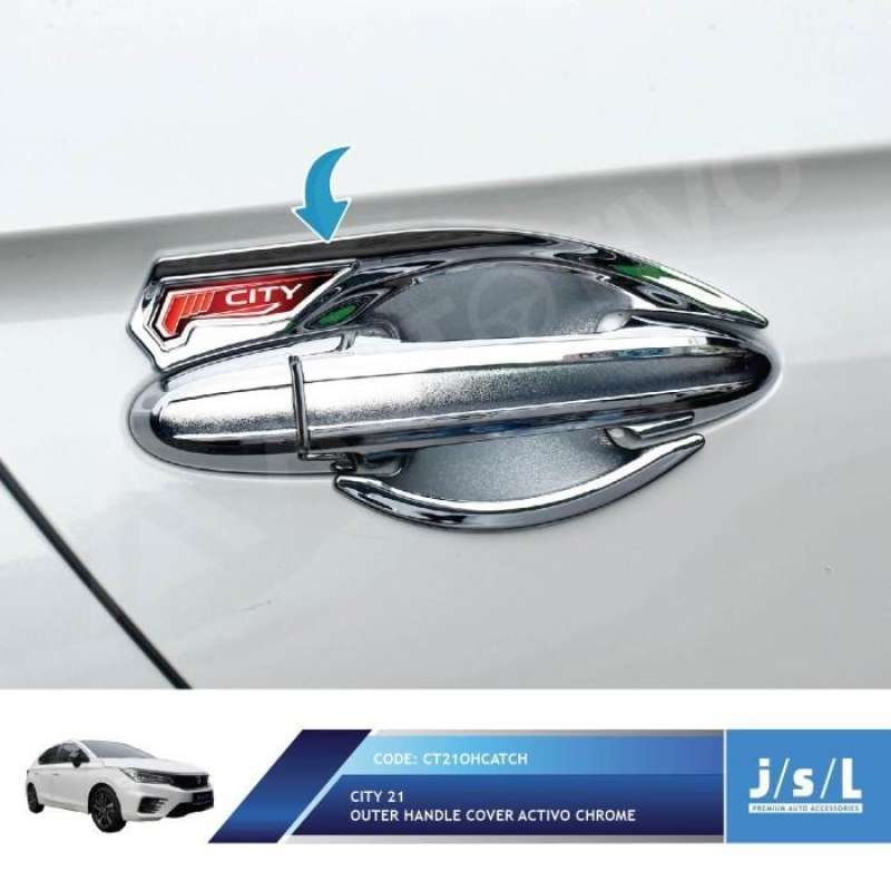 Jual new!! Outer Handle Mangkok Pintu City Hatchback JSL Activo Chrome di Seller IMANUEL VARIASI ...