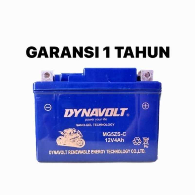 Promo Aki Motor Yamaha R15 Mio M3 Byson X ride MG5ZS Dynavolt Aki ...