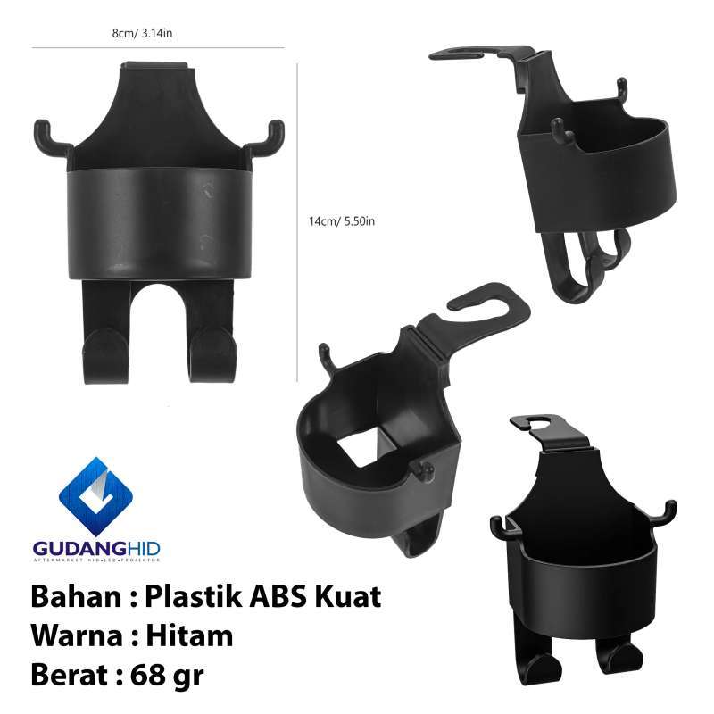 Jual Cup Holder Mobil Tempat Botol Minum Gantungan Hanger Jok Kursi ...