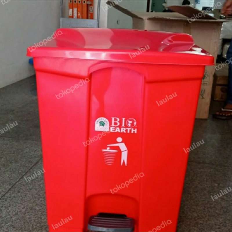 Promo Promo Tempat Sampah Injak 70 Liter Green Leaf 2170 Dust Bin Mirip Shinpo Diskon 19% di ...