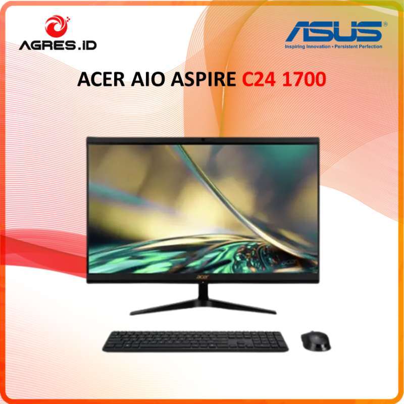 Promo PC ACER AIO ASPIRE C24 1700 | I5 1235 8GB 512GB 23.8 FHD WIN11 ...