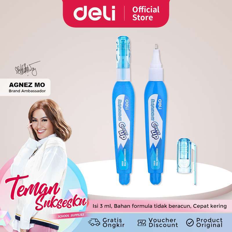Jual Tipe-X Correction Pen Deli 3ml - EH10590 di Seller TG JKT ...